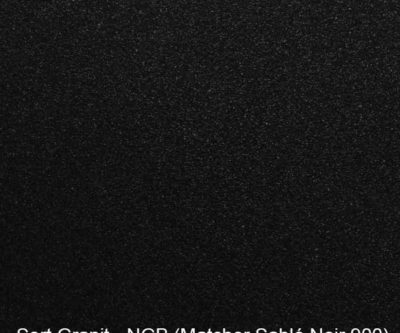 Garageport farveprøve - Grå Granit matcher sablé noir 2100